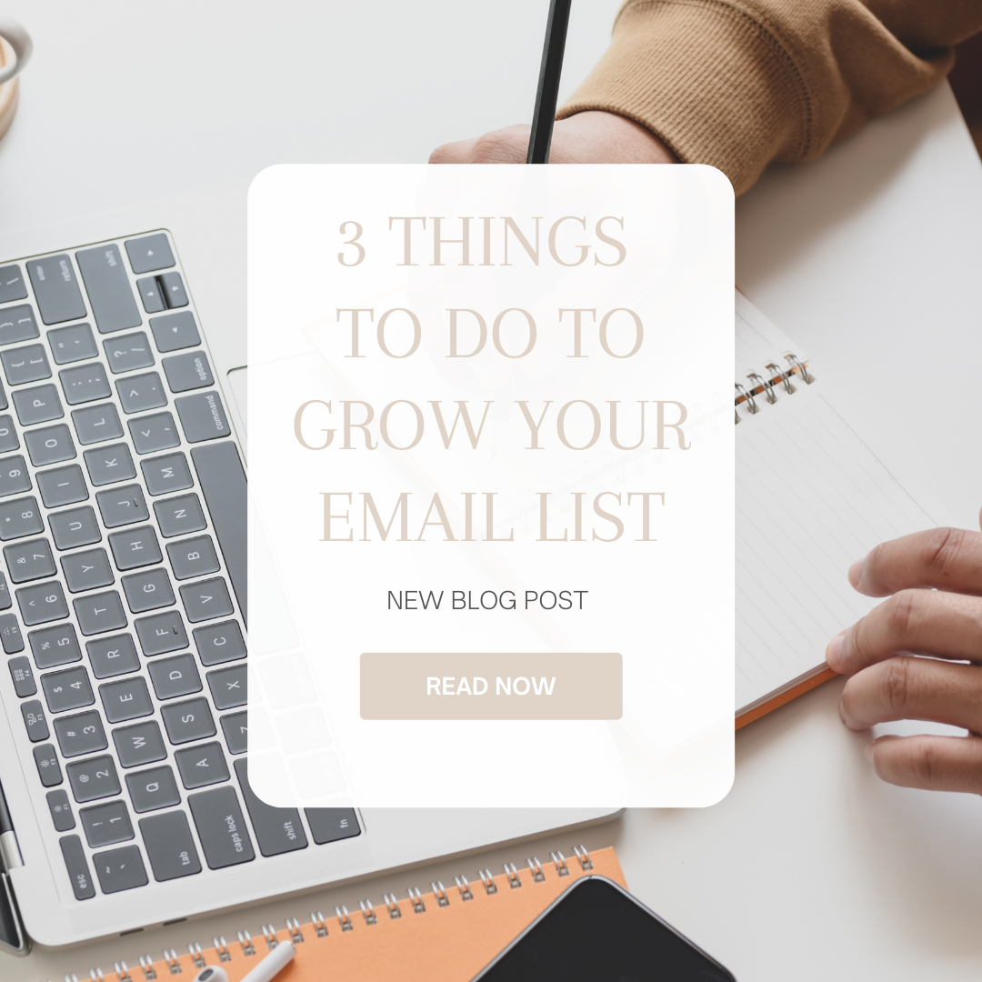 3 Tips On How To Grow Your Email List