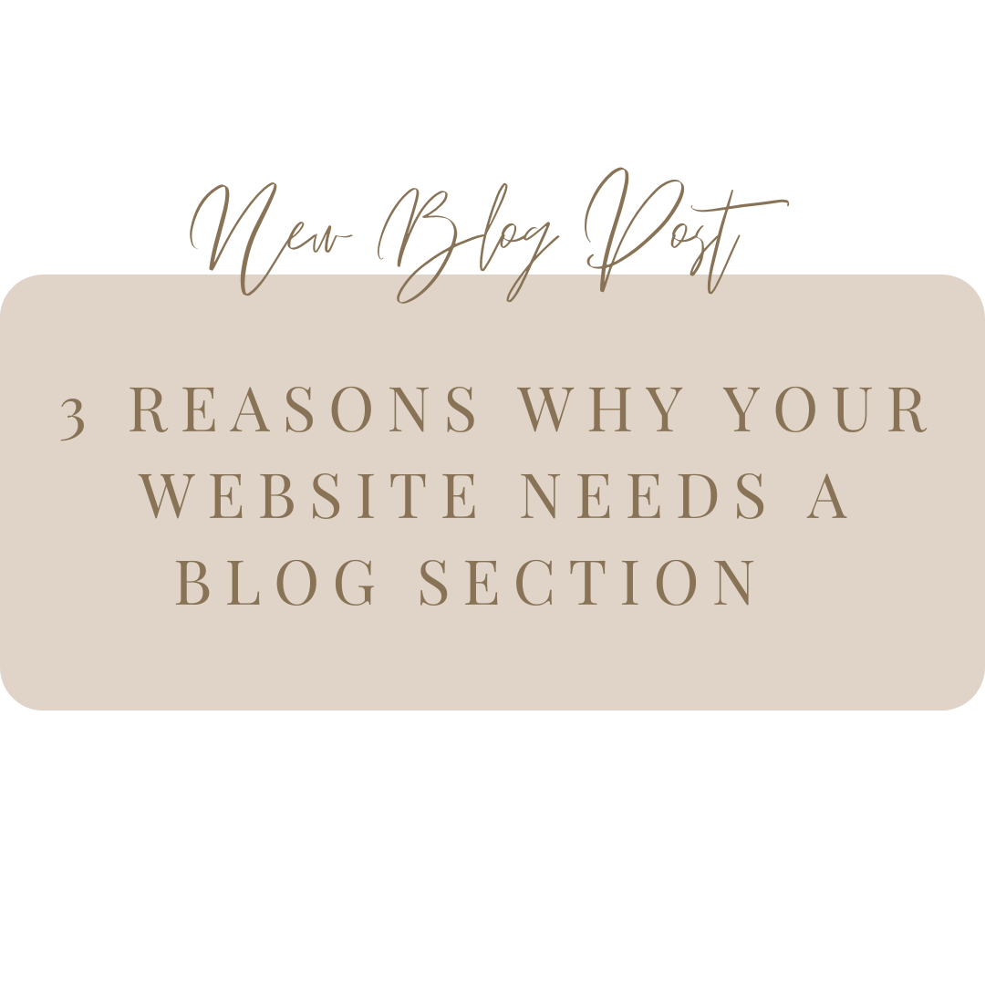 3 Reasons why your website needs a blog section